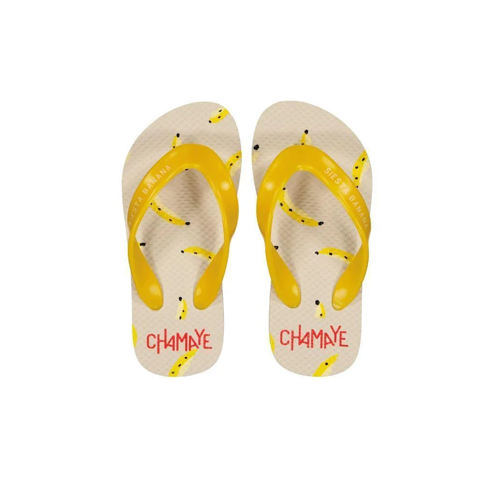 Tongs parent-enfant Siesta Banana | Chamaye | Cadeaux pour toute la famille